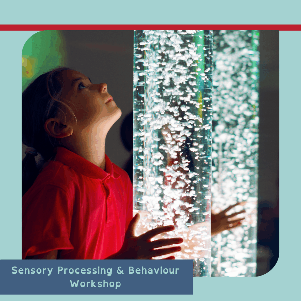 Sensory Processing and Behaviour Live Webinar Mon 23rd March 2026 - 7 ...